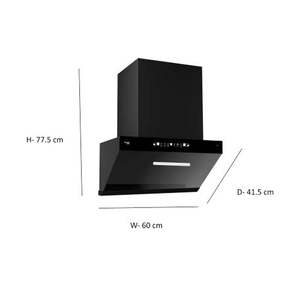PREETHI CHIMNEY KH-212 (V TYPE) ALUMINIUM DUCT 90CM